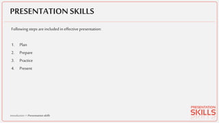Presentation skills | PPTX