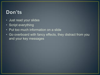 Presentation Skills | PPTX