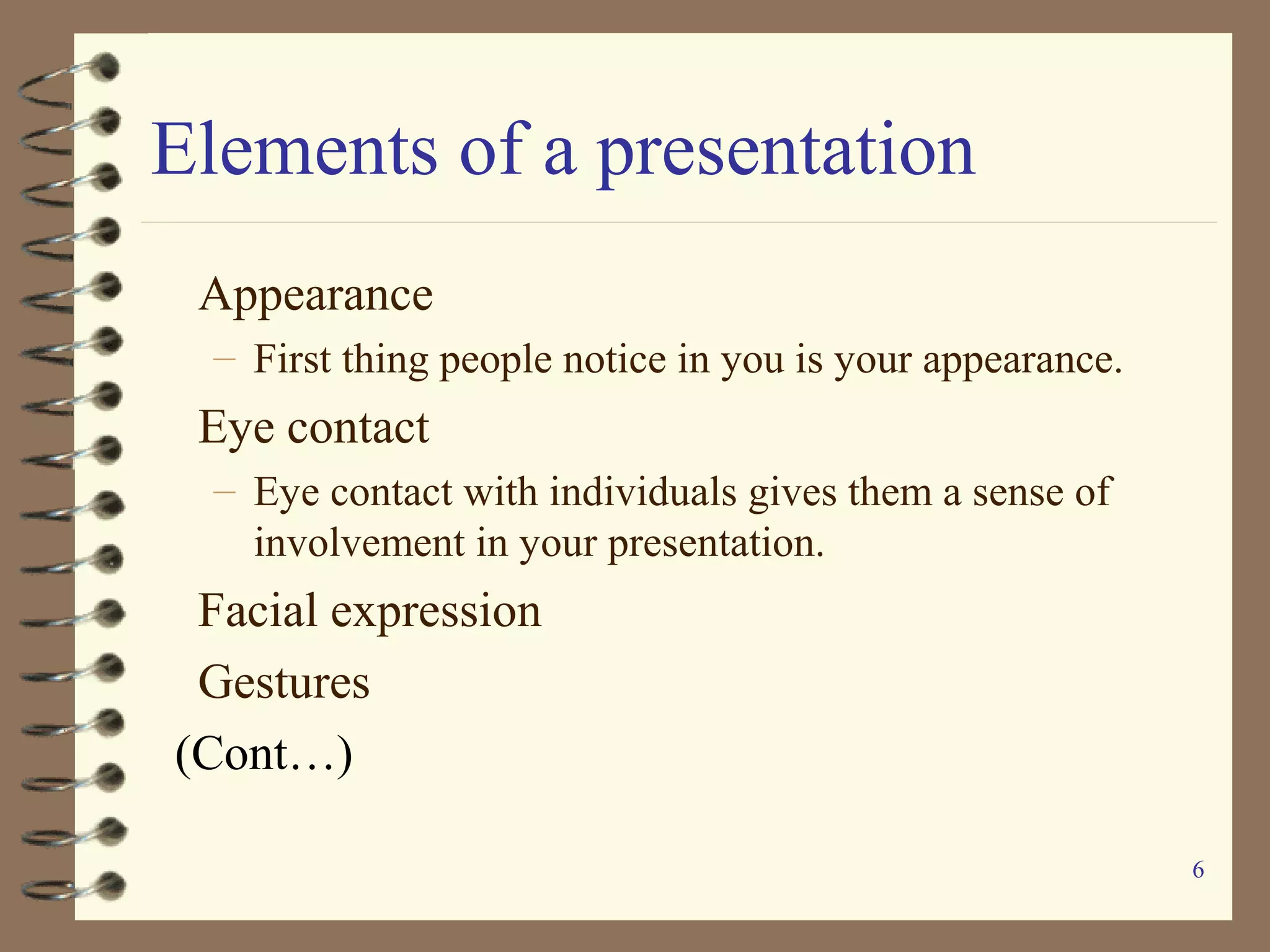 Presentation skills | PPT