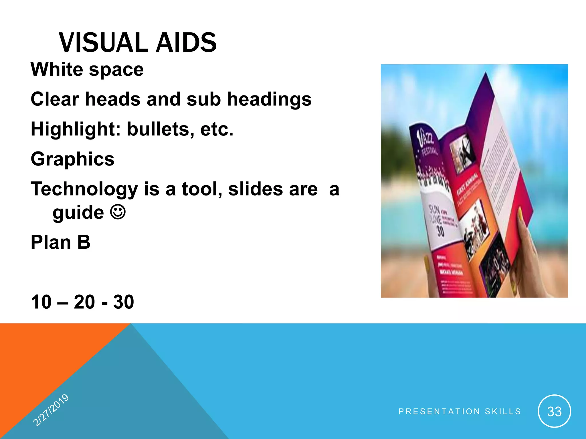 Presentation & Public speaking skills | PPT