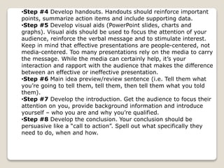 oral Presentation skills | PPT
