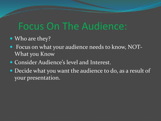 Presentation skills | PPTX