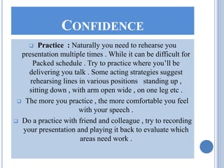 Presentation skills | PPTX