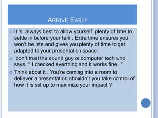 Presentation skills | PPTX