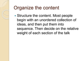 Presentation skills | PPT