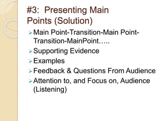 Presentation skills | PPTX
