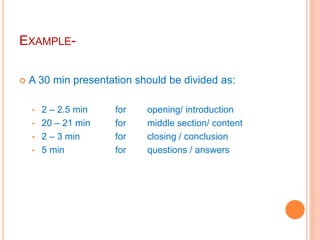 Presentation skills | PPTX