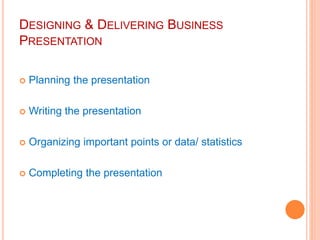 Presentation skills | PPTX
