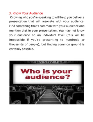 Presentation Skills and Public Speaking PPT | PPTX