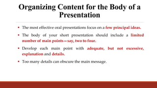 PRESENTATION SKILLS-I.pptx and improve confidence | PPT