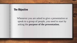 Presentation Skills > Planning | PPTX