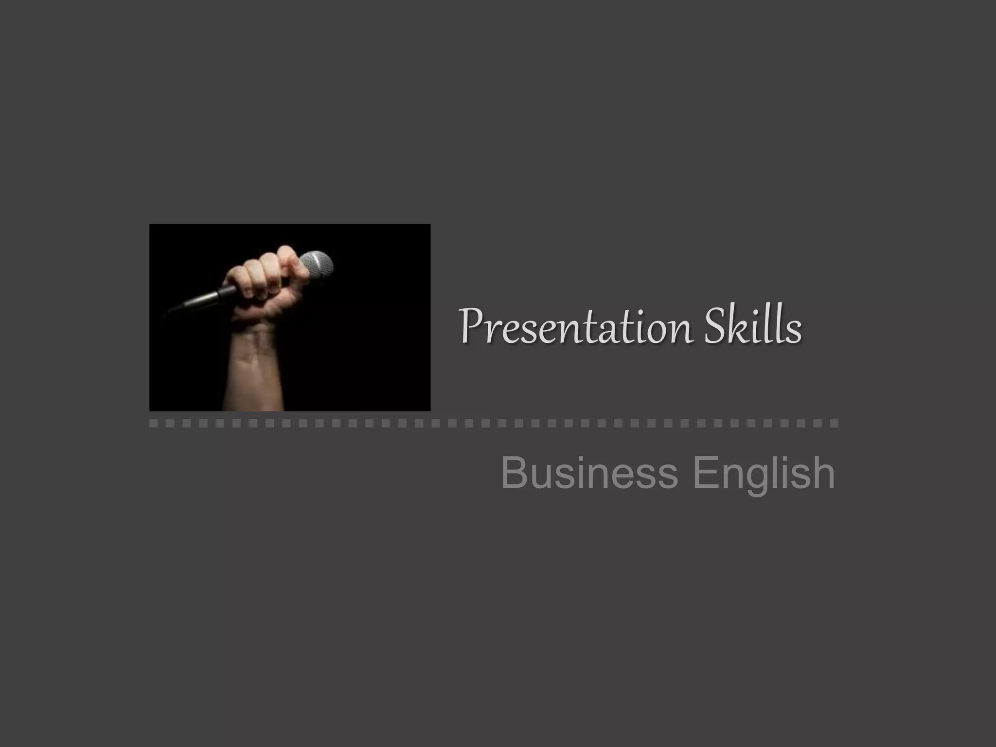 Presentation Skills | PPT