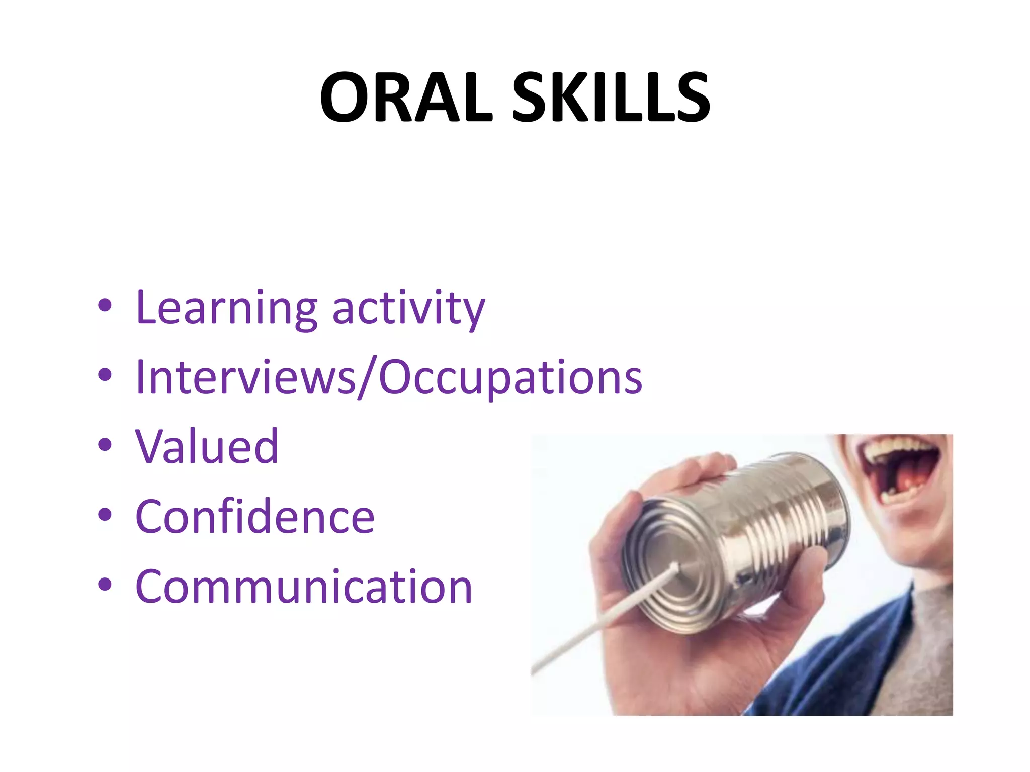 Presentation skills for HPQ Level 2 | PPTX