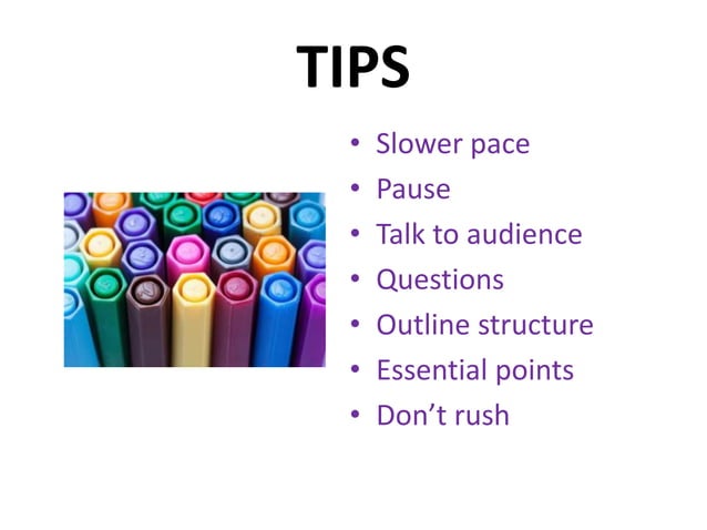 Presentation skills for HPQ Level 2 | PPTX