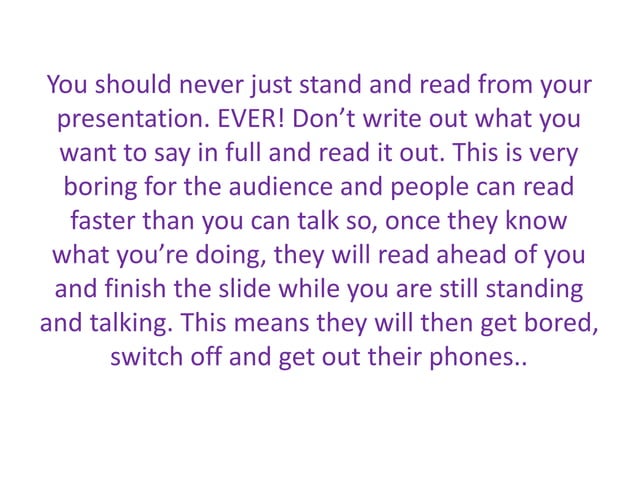 Presentation skills for HPQ Level 2 | PPTX