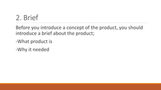 Presentation skills imaginary product | PPTX