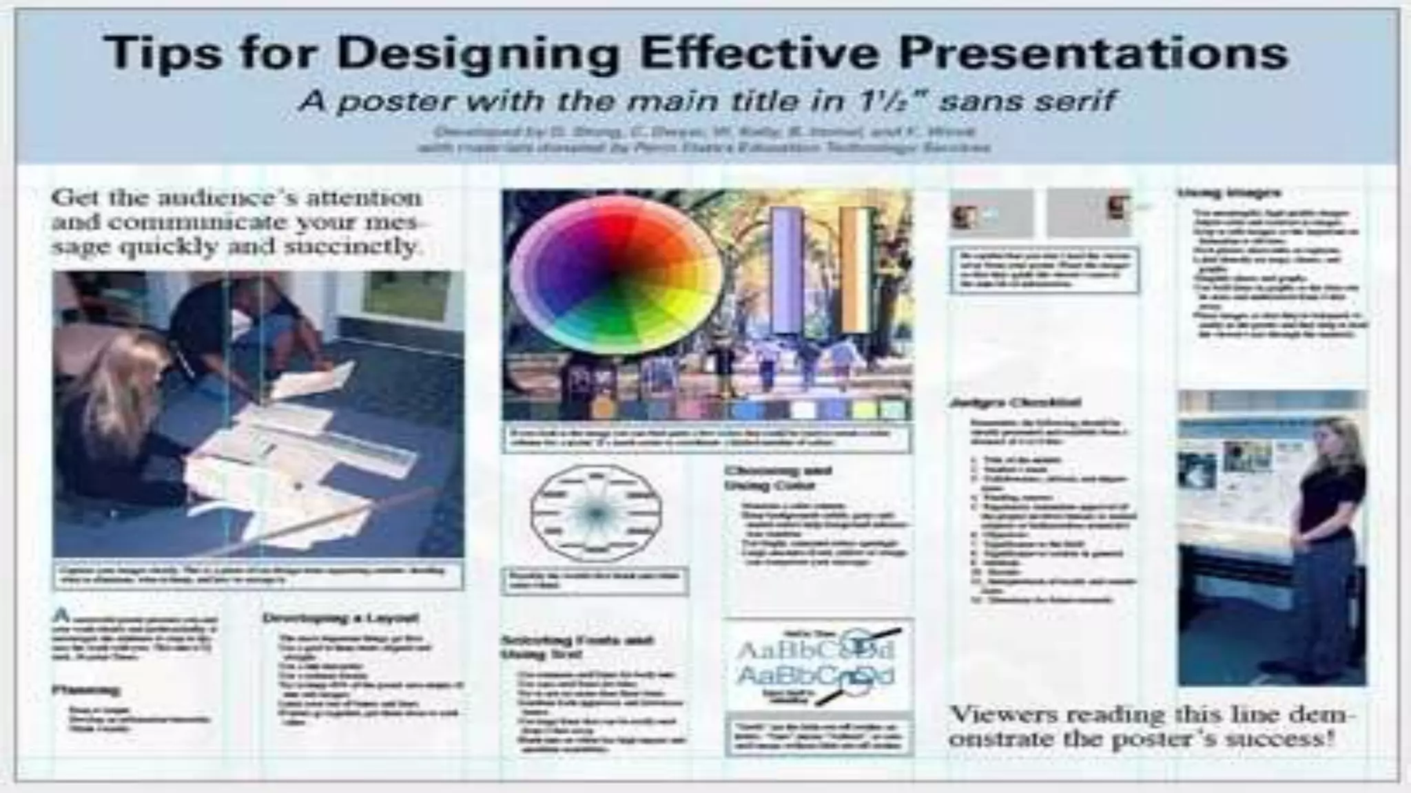 Presentation skills poster presentation nathalia | PPTX