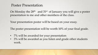 Presentation skills poster presentation nathalia | PPTX