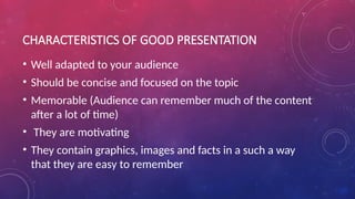 Presentation skills post Rn BSN programs | PPTX