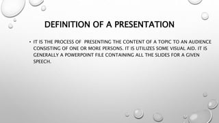 Presentation skills ppt | PPT