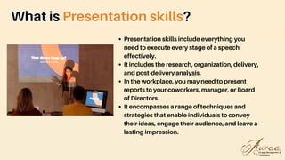 Presentation Skills | PPT