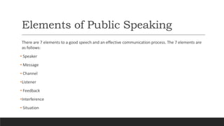 Presentation skills, Public speaking and body language | PPTX