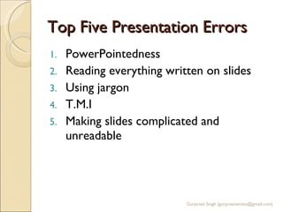 Effective Presentation Skills | PPT