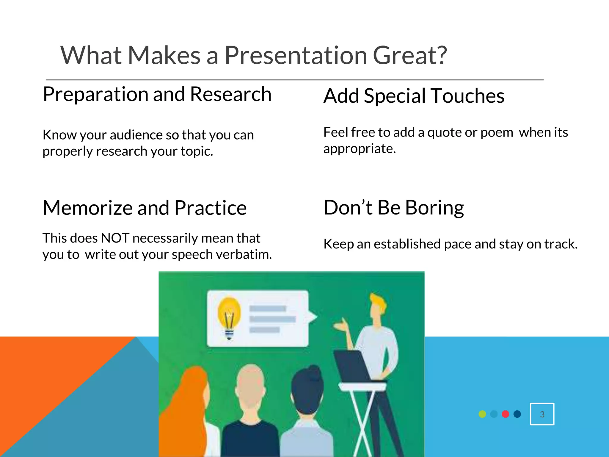 Presentation Skills Powerpoint | PPTX