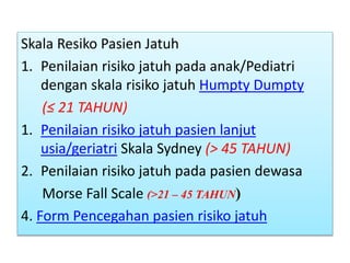 Sasaran Keselamatan Pasien (Patient Safety) | PPTX