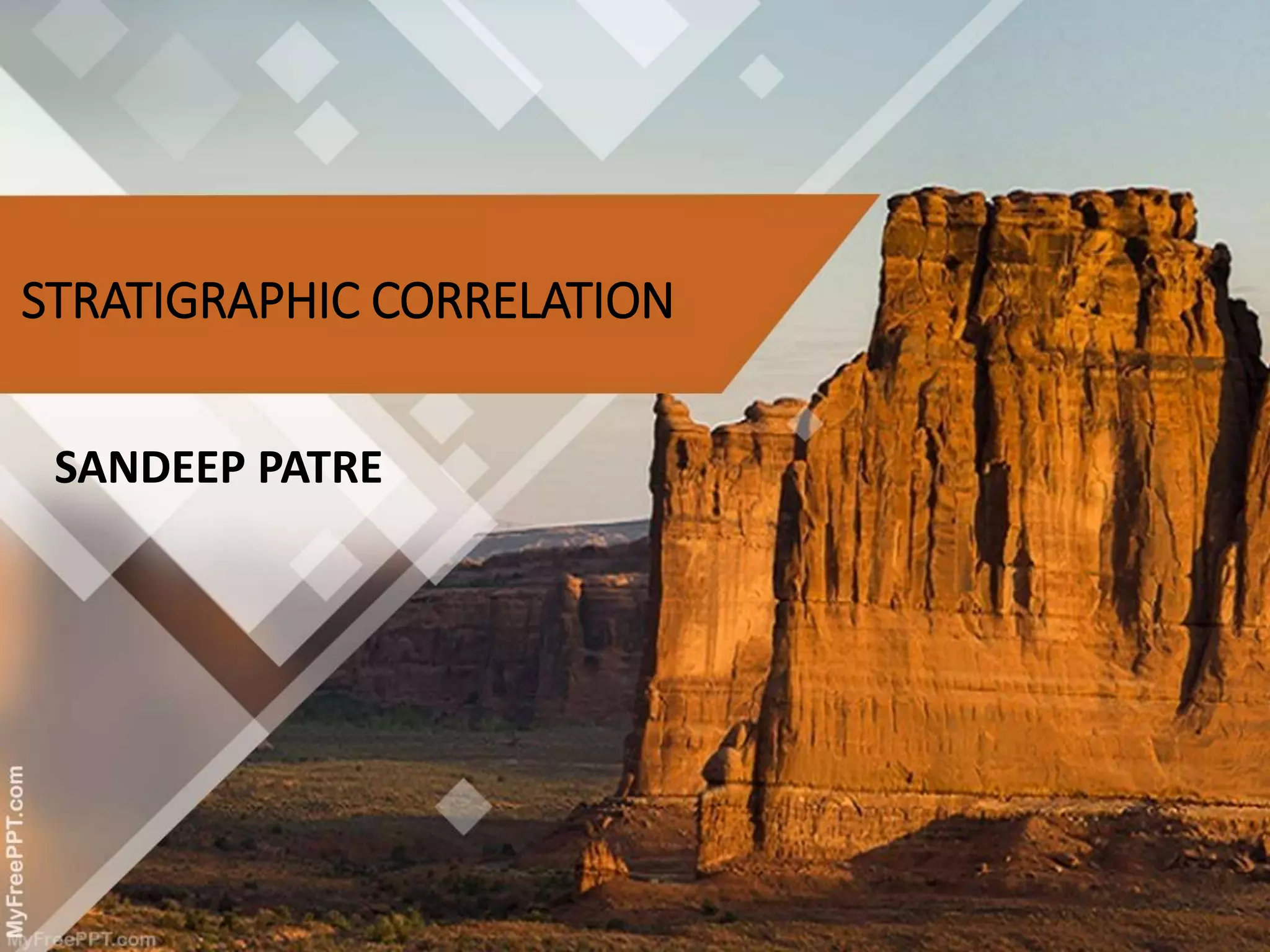 STRATIGRAPHIC CORRELATION | PPTX