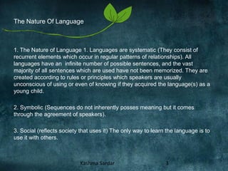 The Linguistics of Second Language Acquisition | PDF