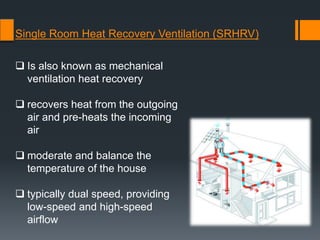 Building Services - Efficient Energy Ventilation System | PPTX
