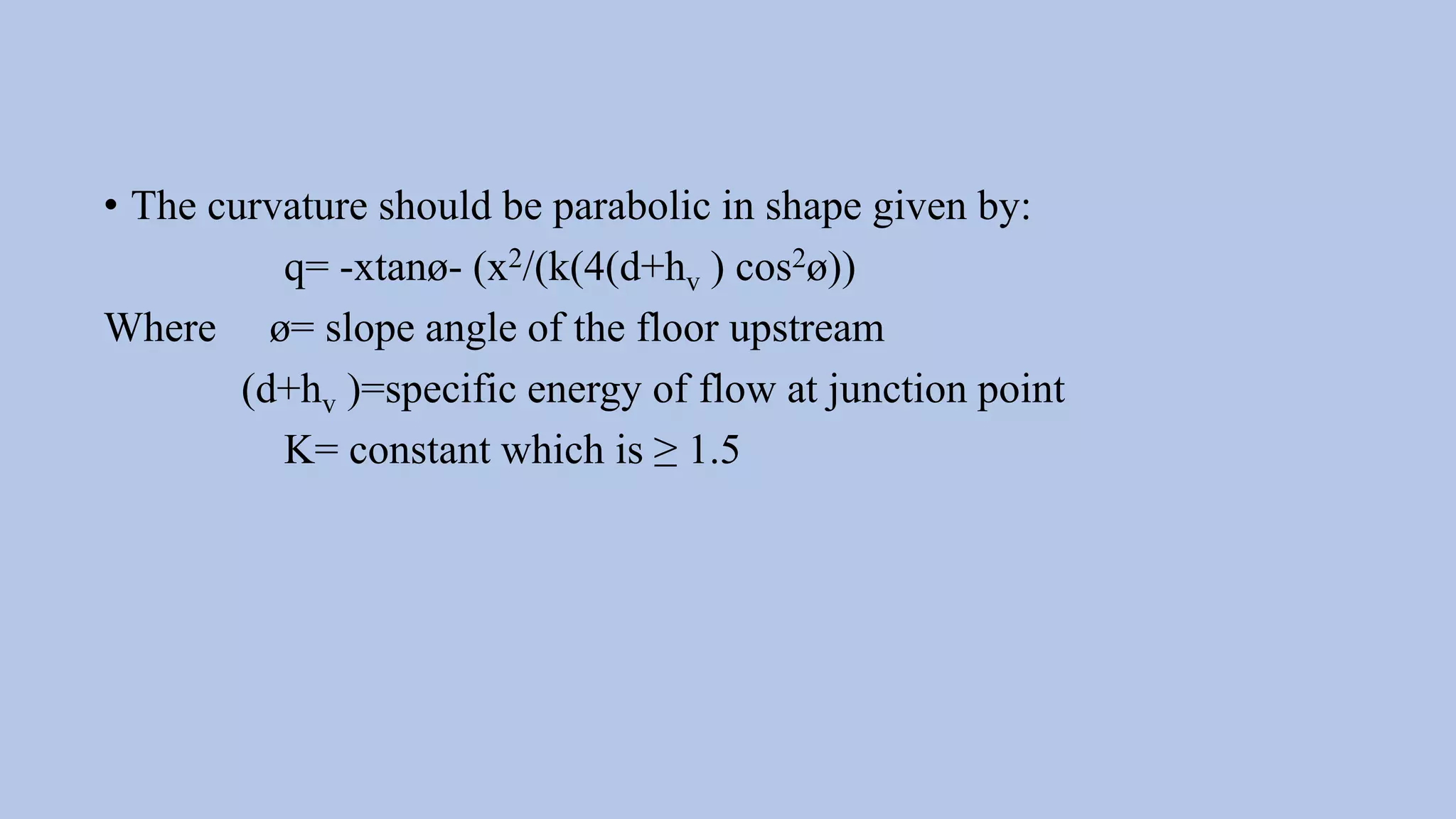 design of chute and syphonspillway | PPTX
