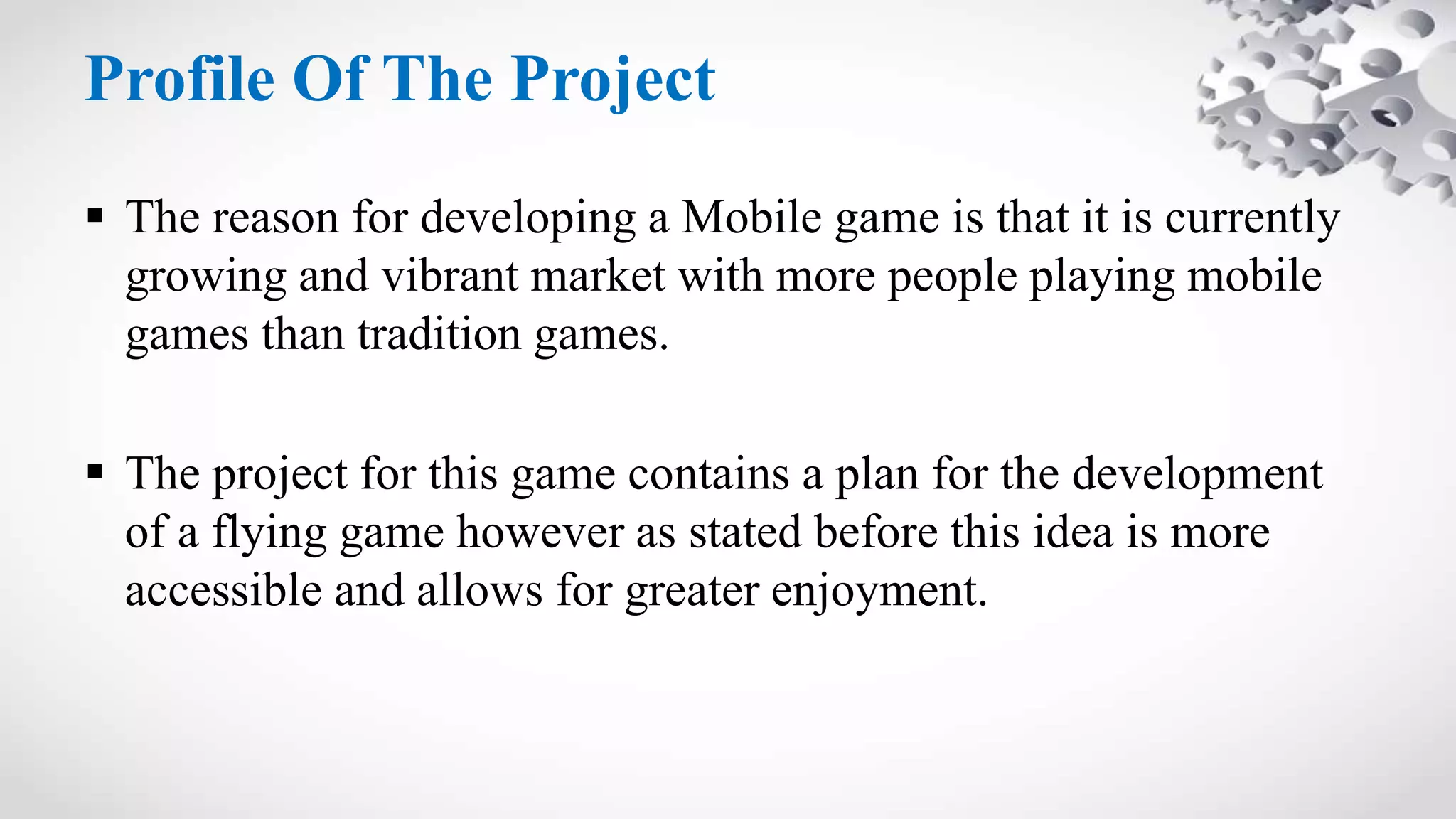Android flying apps project presentation | PPT