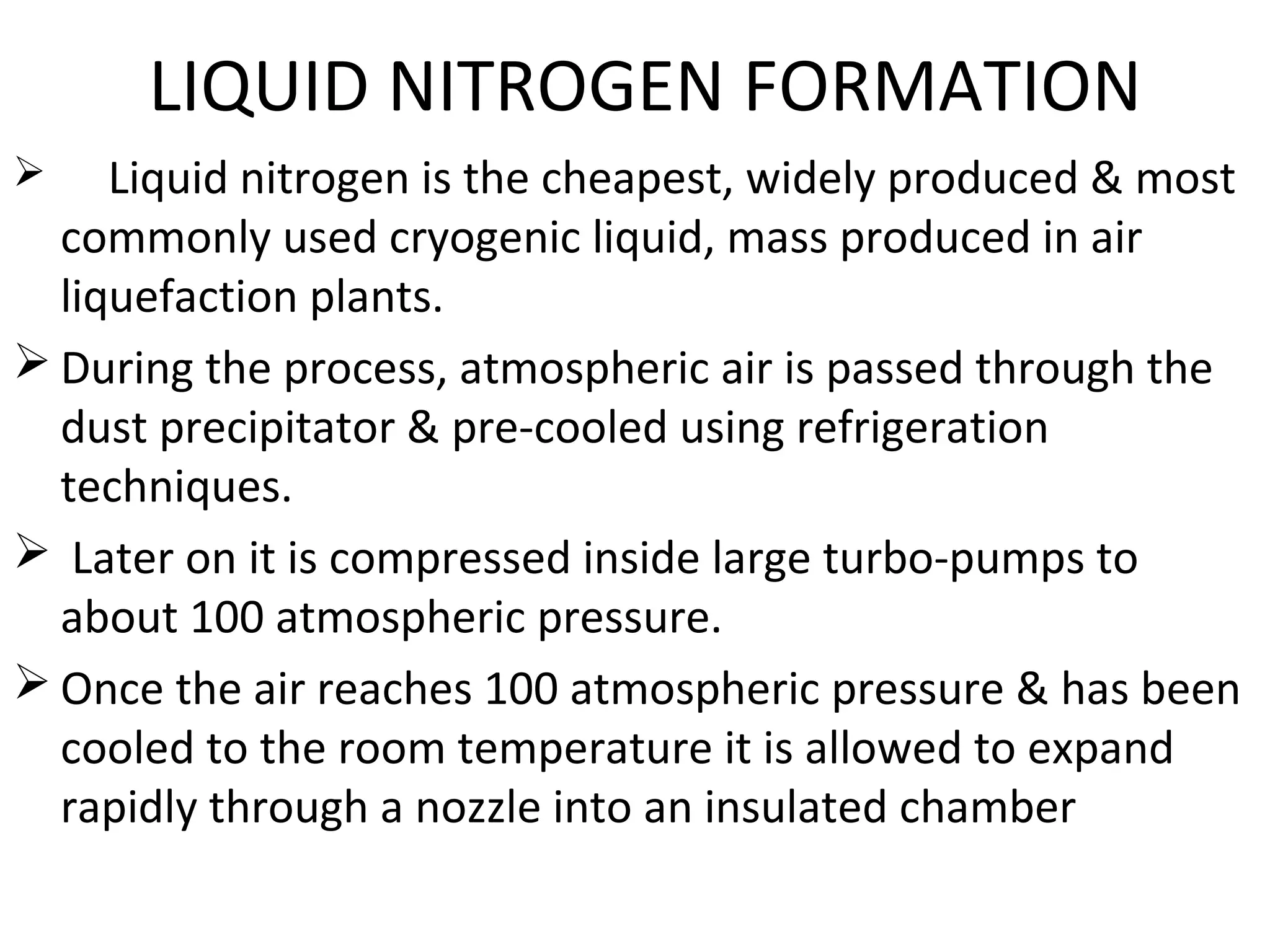 Presentation slide CRYOGENIC LIQUID NITROGEN VEHICLES | PPT