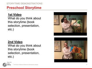 Module B: Family Engagement 1: Storytime | PPT