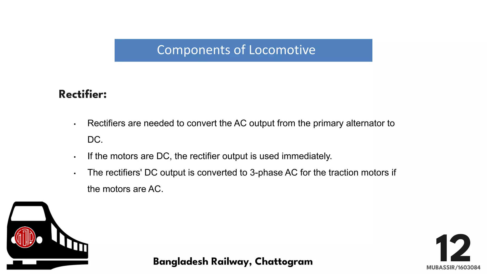 Bangladesh Railway Industrial Training (Pahartali Carriage and Wagon ...