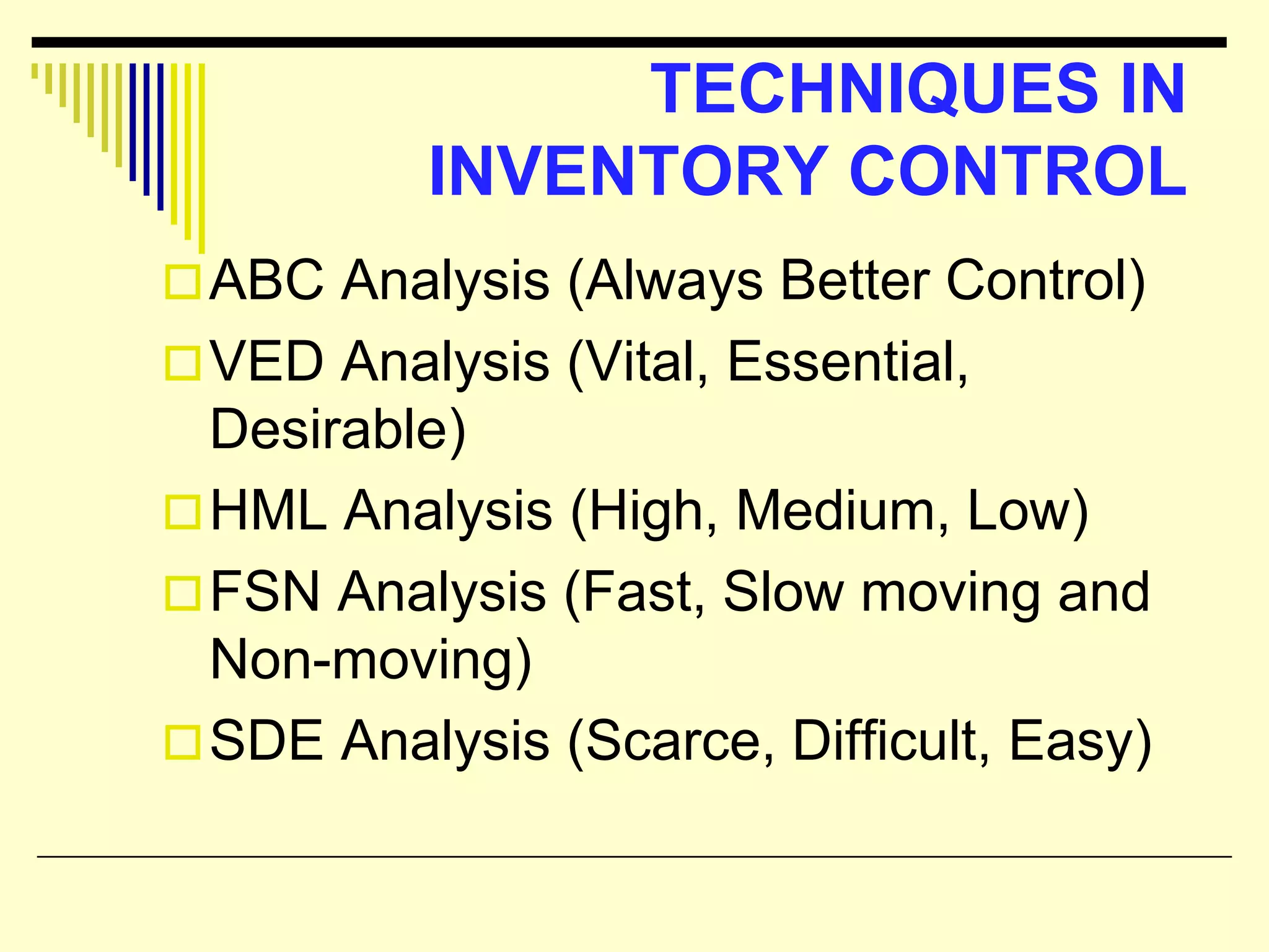 Presentation slide for material mgmt copy | PPTX