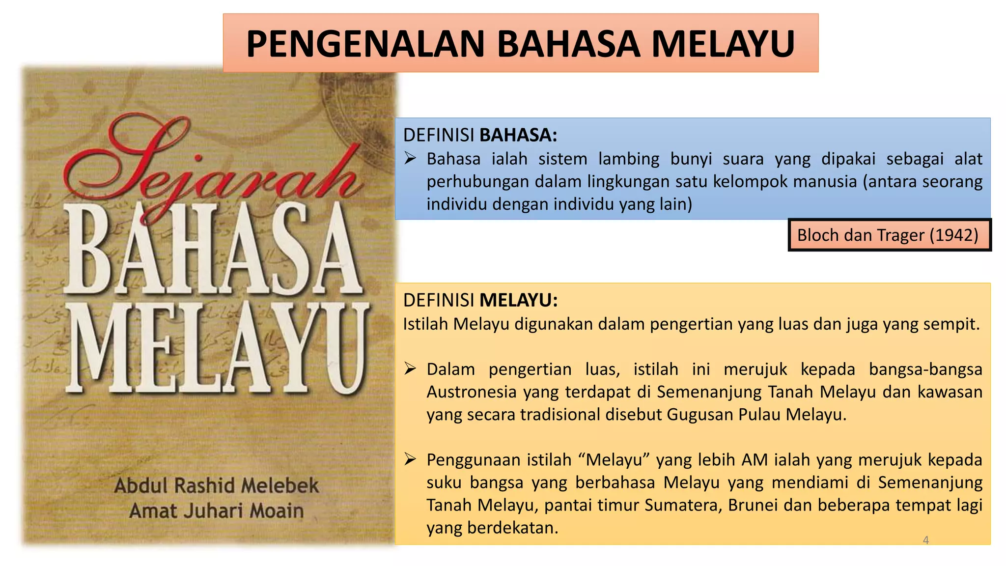 PERANAN BAHASA MELAYU DALAM PEMBINAAN TAMADUN MALAYSIA | PPTX