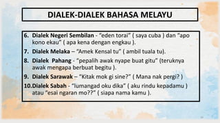 PERANAN BAHASA MELAYU DALAM PEMBINAAN TAMADUN MALAYSIA | PPTX