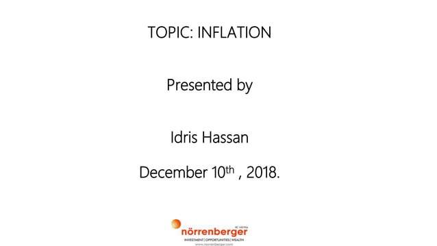 Inflation | PPTX