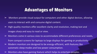 Presentation slide on MONITOR.pptx...... | PPT
