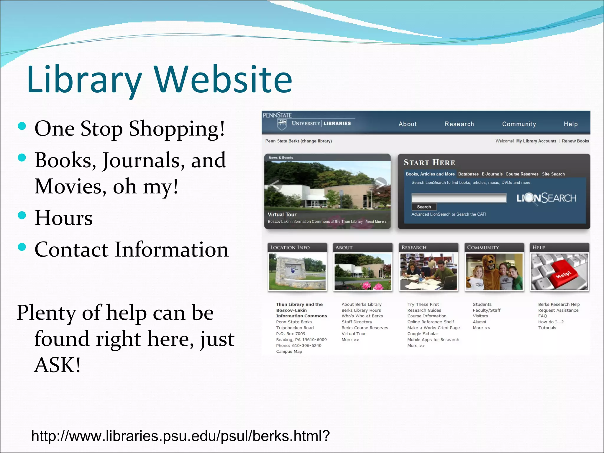 PSU Resource Presentation | PPT