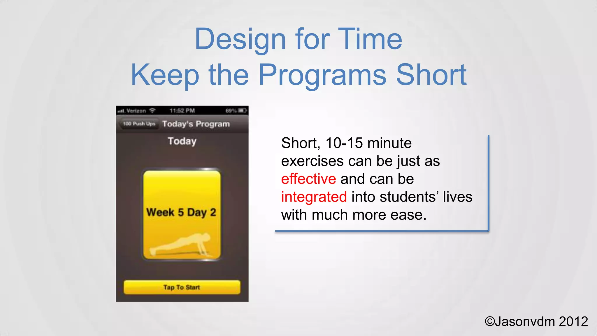 Presentation on Exercising | PPTX