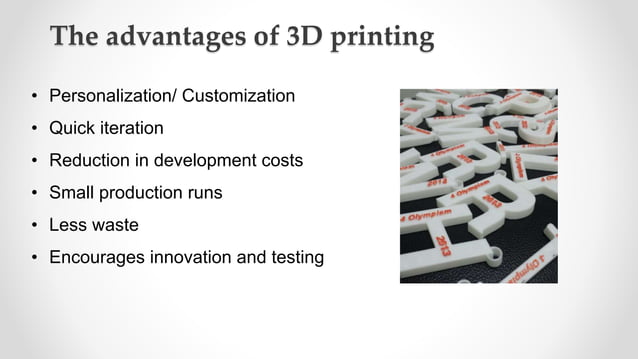 Introduction to 3D Printing | PPTX | 3-D Graphics | Computer Software ...