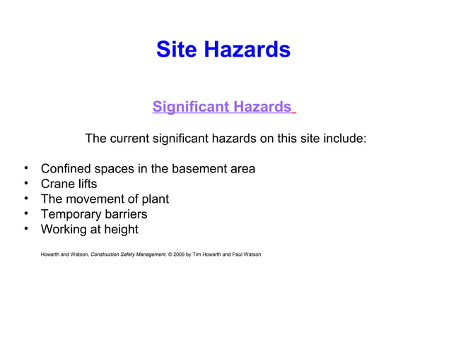 EHS induction Presentation slides | PPT | Civil Engineering Industry ...