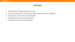 Embed, Encode, Attend, Predict – applying the 4 step NLP recipe for text classification and ...