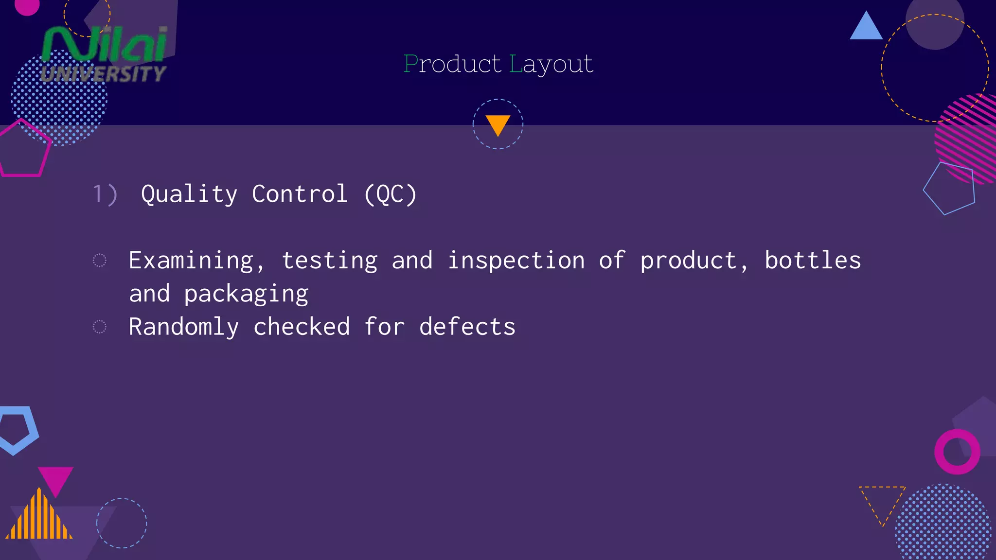 Type of Manufacturing Process & Manufacturing Layout of Yakult ...