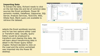Power BI 2 data analysis power point file | PPT