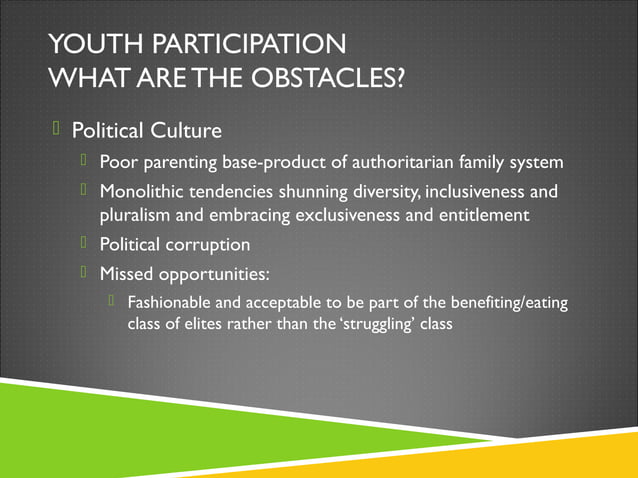 Presentation slides at addis ababa conference | PPT